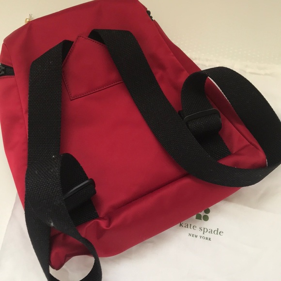 kate spade | Bags | Red Kate Spade Backpack | Poshmark